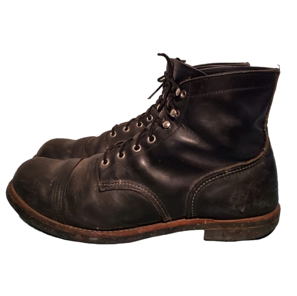 Red Wing Shoes | Shoes | Rare Red Wing 814 Iron Ranger Cap Toe Boots ...